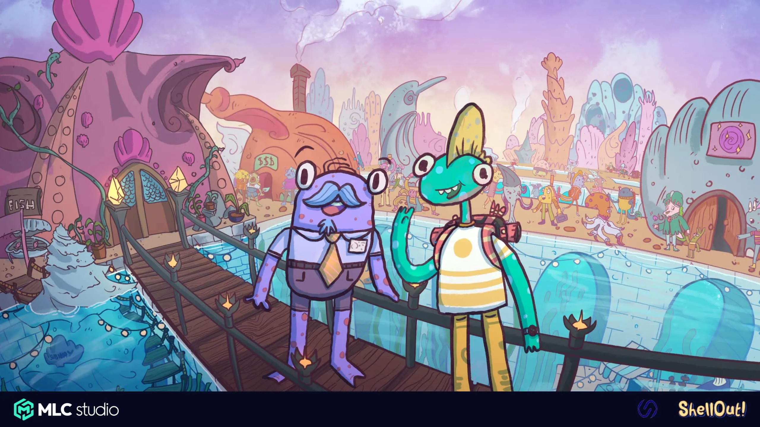 ShellOut! Key Art - MLC Studio