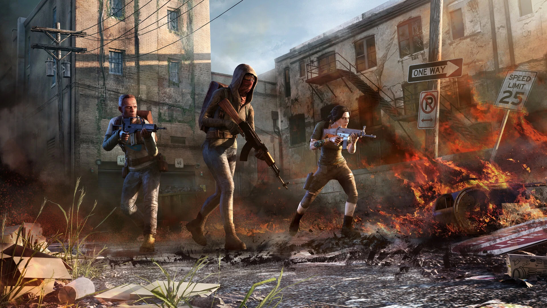 Advancing Under Fire Key Art